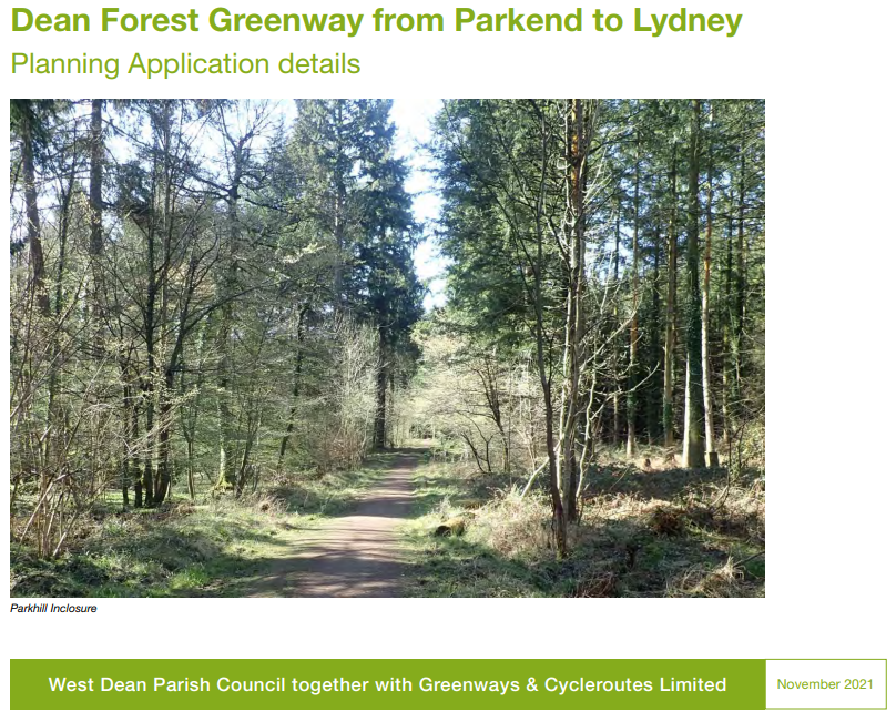 Dean Forest Greenway Planning Application submitted – Greenways and ...