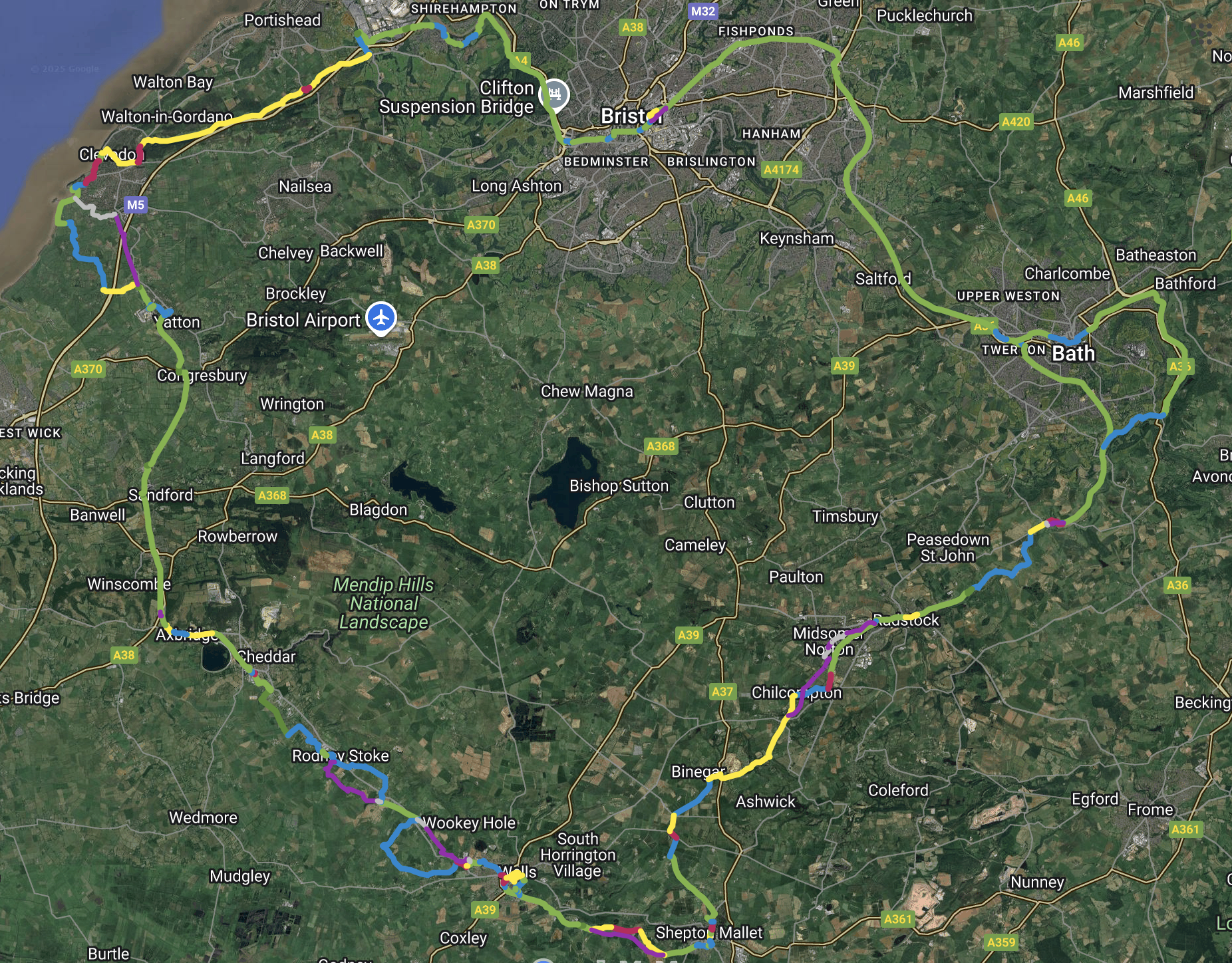 Somerset Circle – Greenways and Cycleroutes